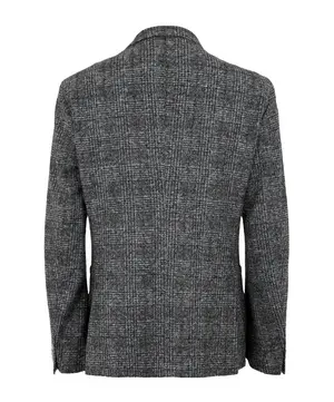 Hugo Boss Heather Grey Check Blazer
