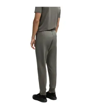 Hugo Boss Light Gray Cotton Sports Pants - Black