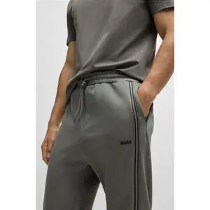 Hugo Boss Light Gray Cotton Sports Pants