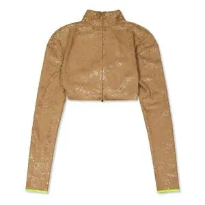 Off-White Long Sleeve Zip Jacket