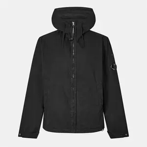 C.P. COMPANY Garment Dyed Hooded Jacket
