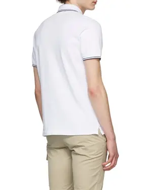 Stone Island Logo Patch Polo Shirt