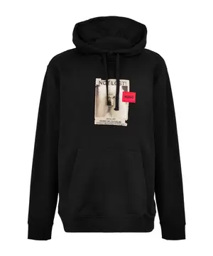 Hugo Boss Hooded Sweatshirt - Black