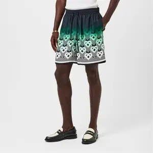 Casablanca Elastic Waist Shorts