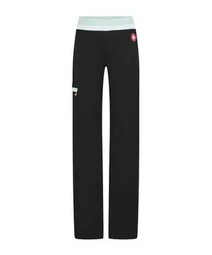 Casablanca Logo Patch High Waist Trousers
