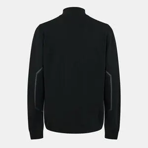 Hugo Boss Half-zip Stand Collar Long-sleeve Knit Top