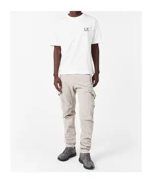 C.P. COMPANY Logo Crew Neck T-shirt