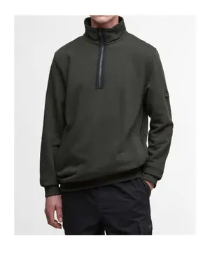 Barbour Outline Half-zip Sweatshirt