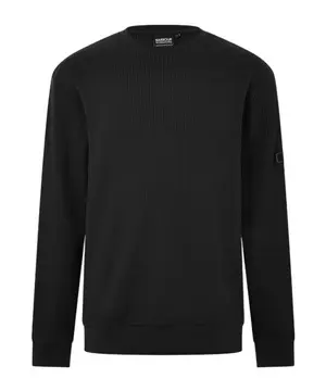Barbour Curve Crew Sweatshirt - Black