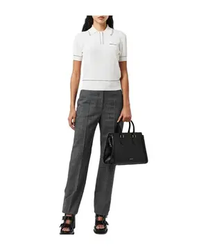 Alexander McQueen Knitted Polo Shirt