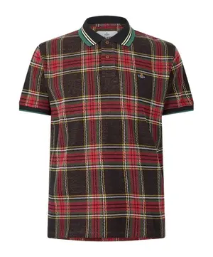 VIVIENNE WESTWOOD Short-sleeve Polo - Black