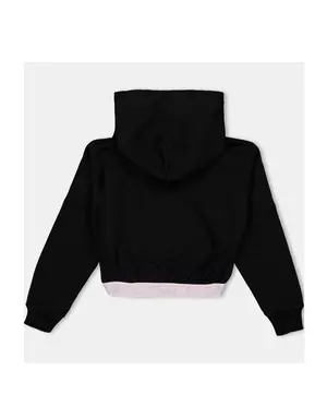 Off-White Cropped Hoodie