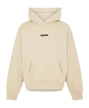 Fear Of God Logo Hooded Sweatshirt - Nude