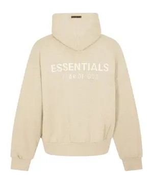 Fear Of God Logo Hooded Sweatshirt