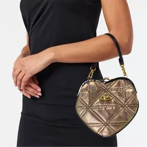 VIVIENNE WESTWOOD Viv Belle Heart-shaped Shoulder Bag