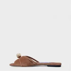 JIMMY CHOO Siva Flat Sandals