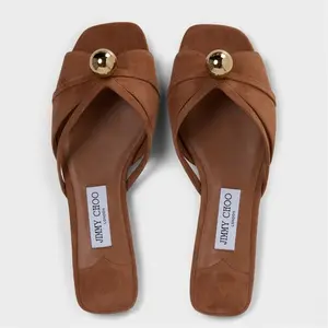 JIMMY CHOO Siva Flat Sandals