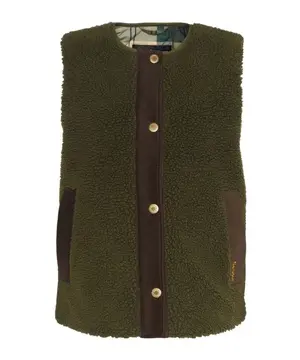 Barbour Crew Neck Vest - Olive