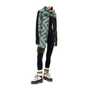 Fendi Scarf With Fringes