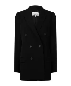 Hugo Boss Doublebreasted Blazers - Black