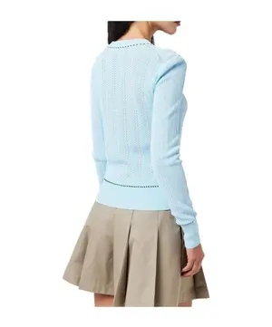 Alexander McQueen Crew Neck Knit Sweater