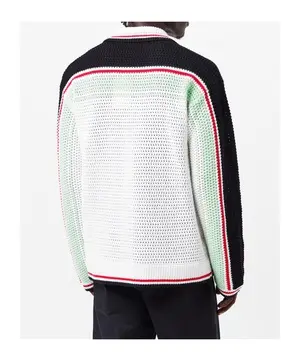 Casablanca Tennis Crochet Sweater