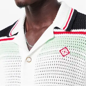 Casablanca Tennis Crochet Sweater