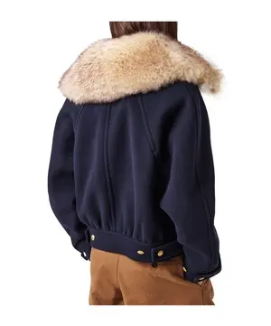 Chloé Cropped Wool Coat