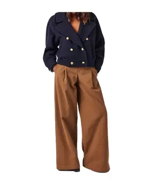 Chloé Cropped Wool Coat