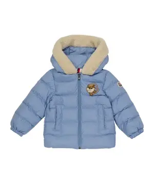 Moncler Logo Patch Down Jacket