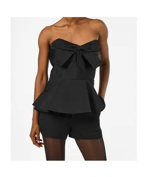 Alexander McQueen Corset With Bow Detail