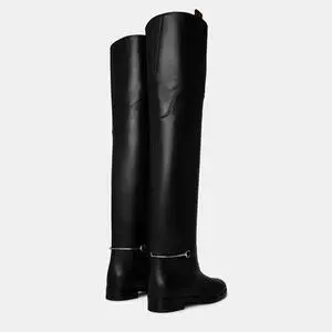 Gucci Over The Knee Boots With Horsebit Detail