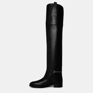 Gucci Over The Knee Boots With Horsebit Detail