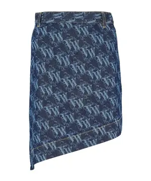 VIVIENNE WESTWOOD Asymmetrical Midi Skirt