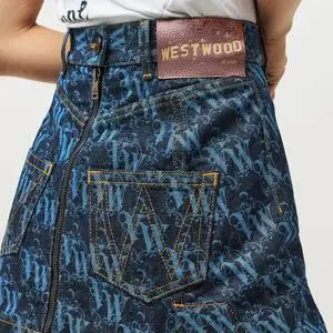 VIVIENNE WESTWOOD Asymmetrical Midi Skirt