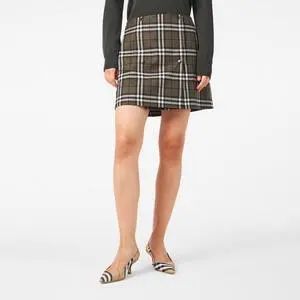 Burberry Plaid Mini Skirt