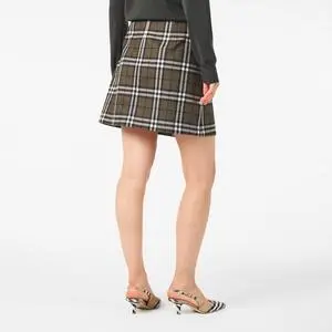 Burberry Plaid Mini Skirt