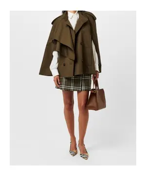 Burberry A Cape-style Casual Jacket