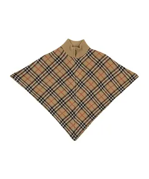 Burberry Solid Color Minimalist Shawl Brown