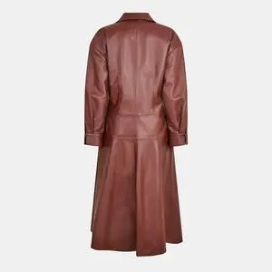 Fendi Leather Shirt Dress