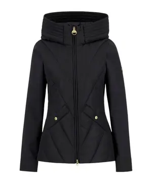 Barbour Diablo Quilted Jacket With Hood - Black