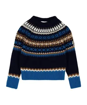 Moncler Fair Isle Knit Sweater