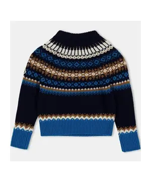 Moncler Fair Isle Knit Sweater