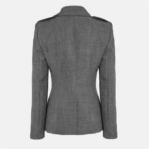 Alexander McQueen Slim-fit Epaulette Jacket