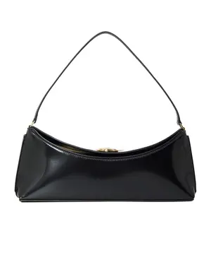 Jacquemus Leather Shoulder Bag - Black