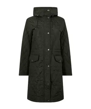 Burberry Hooded Quilted Down Jacket