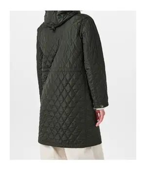 Burberry Hooded Quilted Down Jacket