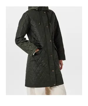 Burberry Hooded Quilted Down Jacket