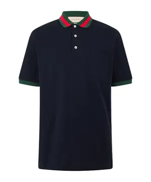 Gucci Short-sleeved Polo Shirt