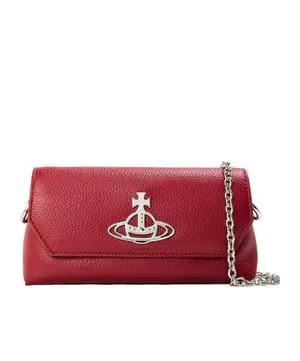 VIVIENNE WESTWOOD Saturn Shoulder Bag - Red
